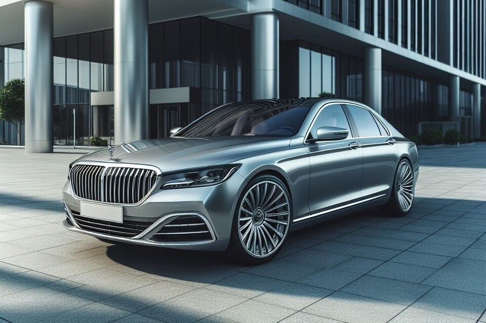 "기아 K9 느낌도 있네" BMW '5시리즈'·벤츠 'E클래스' 합치면 이런 모습?