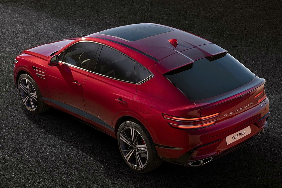 "BMW X6보다 비싸다" 제네시스, 'GV80 쿠페' 美 가격 1억1천만원부터 시작