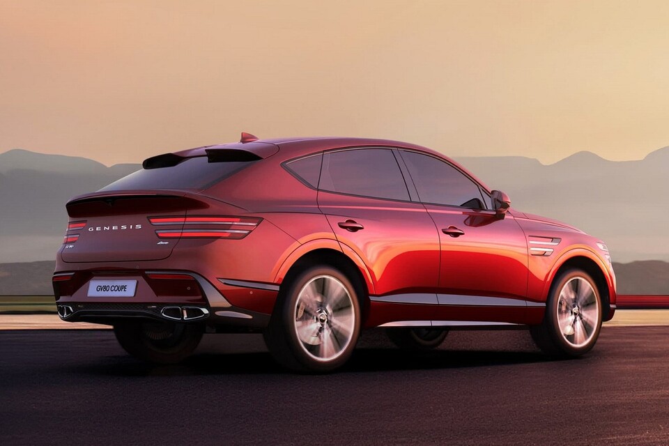 "BMW X6보다 비싸다" 제네시스, 'GV80 쿠페' 美 가격 1억1천만원부터 시작