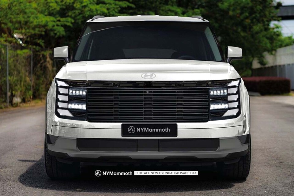 "역대급 디자인이네" 현대차, '팰리세이드 풀체인지(LX3)' 이렇게 나오나