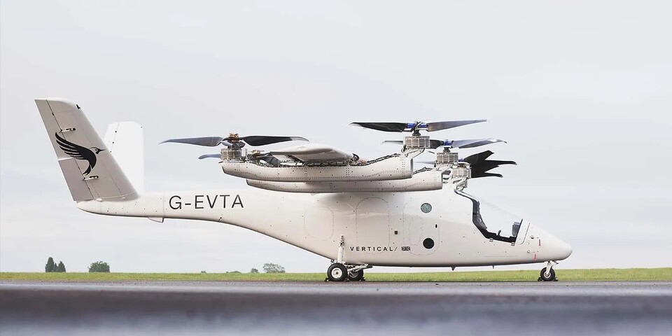[UAM] 유인 시험 비행 앞뒀다... 英 버티컬, 풀스케일 eVTOL 'VX4' 최신 프로토타입 공개