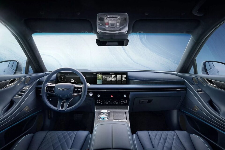 "489km로 주행거리 UP" 제네시스, 'G80 전동화모델 롱바디' 국내 인증 완료