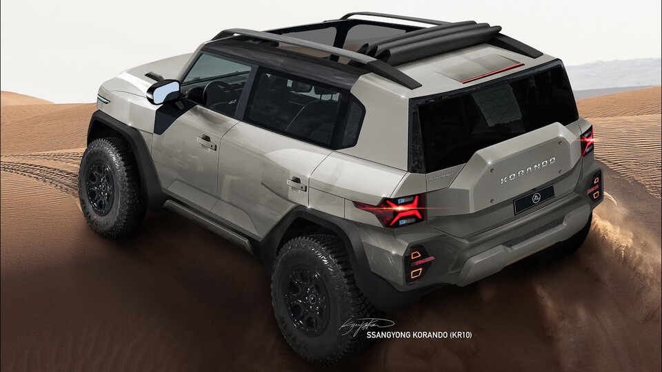 "이렇게만 나와라" KGM, 액티언 이어 코란도 후속 'KR10' 내년 출시 예정