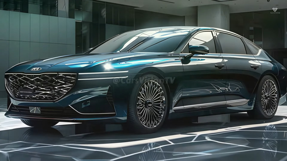 제네시스 따라했나? G80 닮은 기아 차세대 'K9' 상상도 등장