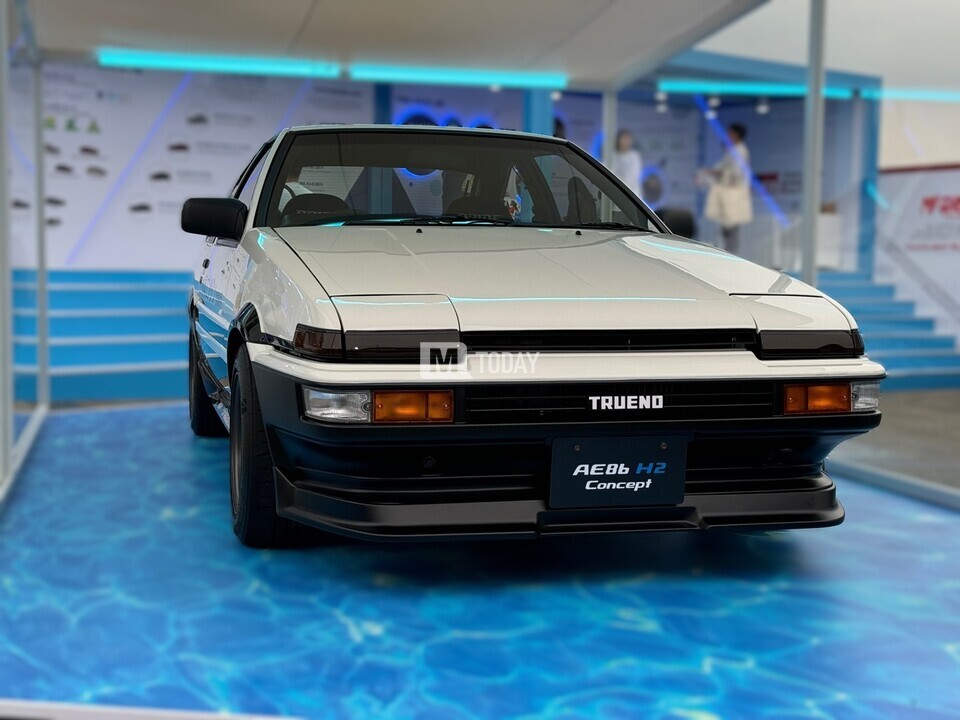 [포토] 이니셜 D 감성 그대로! 토요타 'AE86 H2 콘셉트' 직접 보니