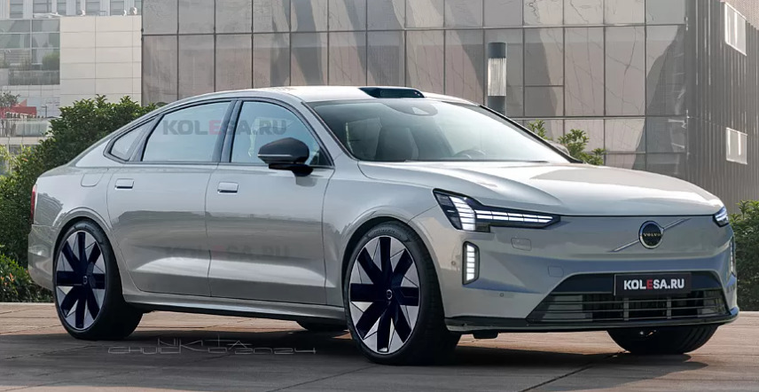 이대로만 나와도 인기 폭발! 볼보, 내년 새로운 전기 세단 'ES90' 출시?