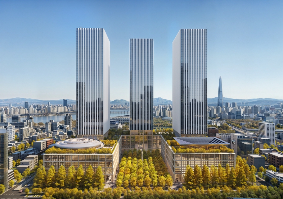 "가슴 시원해지는 랜드마크 될까?" 현대차그룹 GBC, 대규모 도심숲 조성 계획 발표