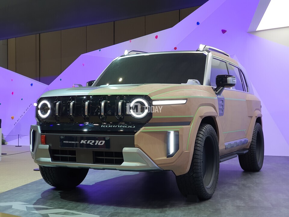 코란도 부활 임박! KGM 'KR10', 디자인·스펙 미리 보기