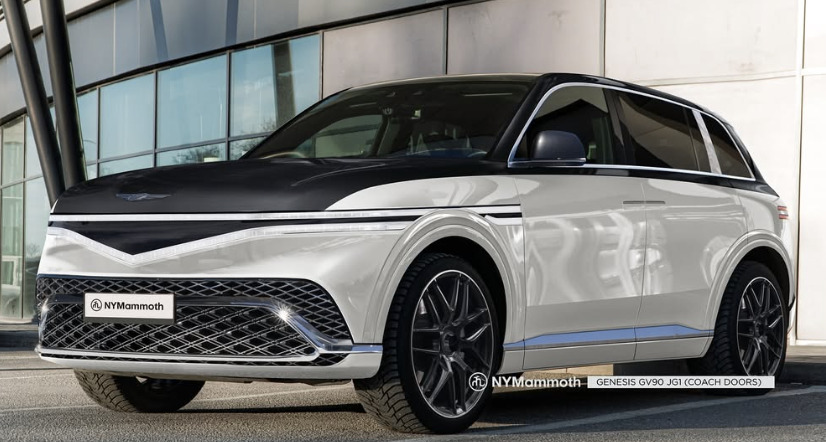 제네시스 GV90, ‘1,200km 주행’ EREV으로 나온다…2027년 출시 목표