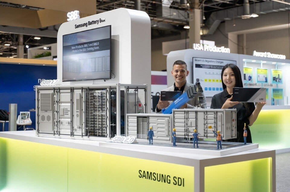 Samsung SDI Debuts New SBB Products at RE+ 2025