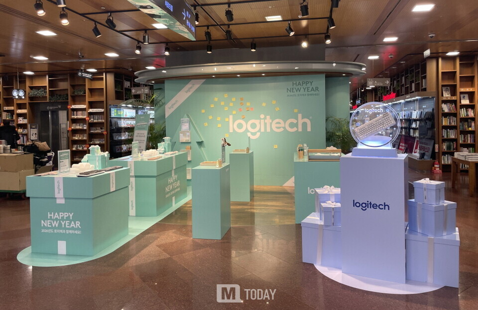 로지텍 코리아, 교보문고 강남점서 단독 팝업스토어 운영
